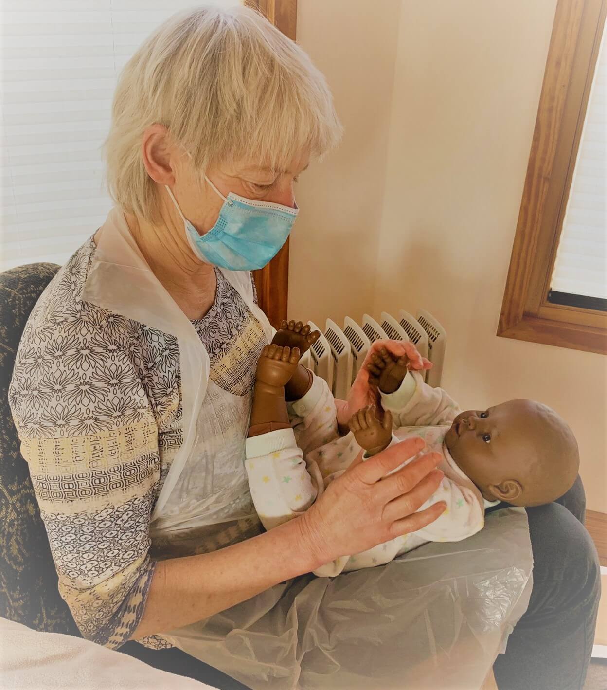 midline play with your baby - Rainbows End